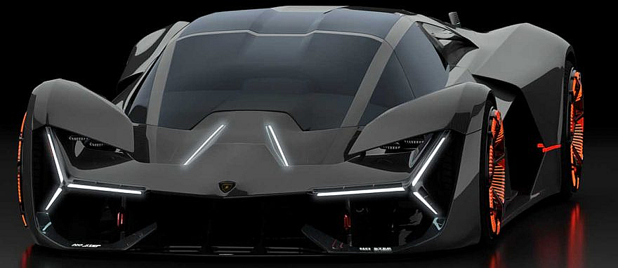 Self-Healing Car: Lamborghini Terzo Millennio | dubizzle