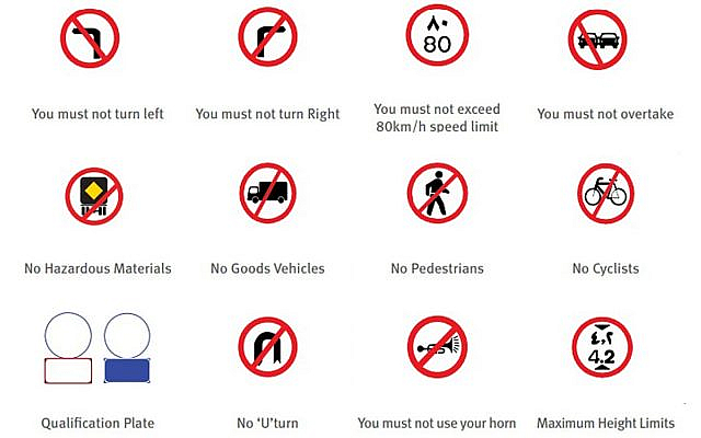 Important UAE Traffic Signs and What They Mean | dubizzle