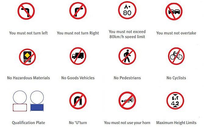 Important UAE Traffic Signs and What They Mean | dubizzle
