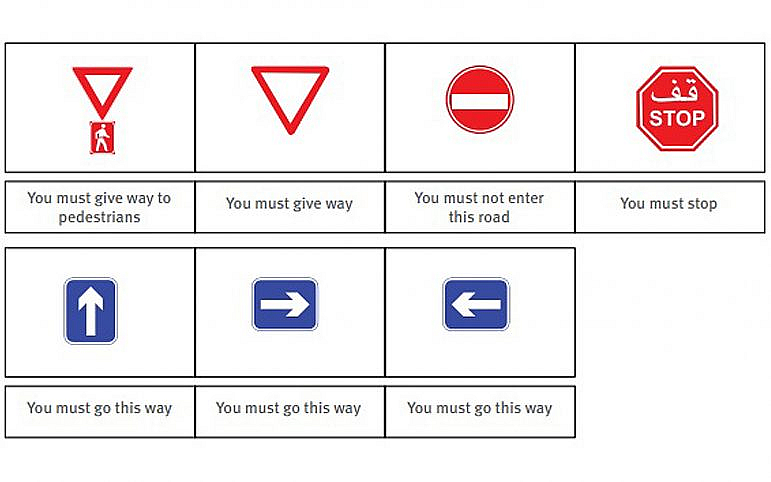 Important UAE Traffic Signs and What They Mean | dubizzle