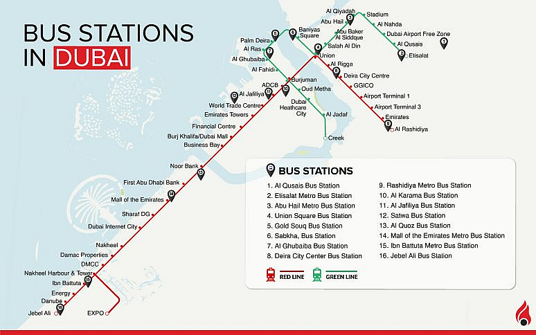 RTA Dubai Buses: Routes, Fares, Types, Stations & More | dubizzle