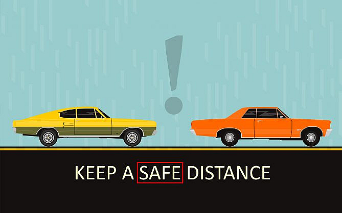 Safe Following Distance To Avoid Tailgating | dubizzle