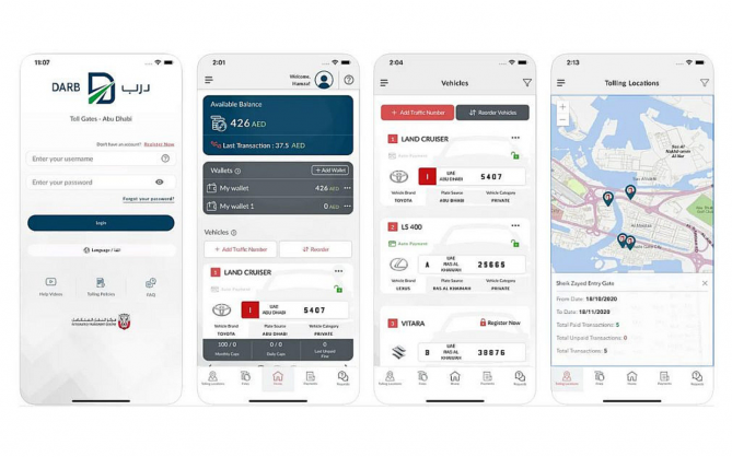 List of ITC Mobile Apps: Darb, Darbi, Salama & More | dubizzle